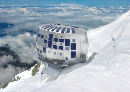 Le nouveau refuge du Goûter. - Mes activités de guide et notre location