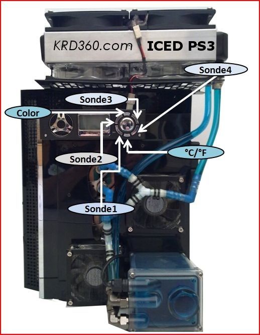 ICED PS3 60go The infinte Game by Watercooling KRD360 - Le blog de krd360