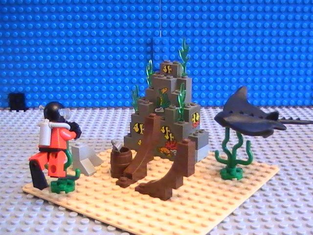 LEGO n° 6442 de 1997 - Stingray explorer - Le sous-marin. - Le blog de ...