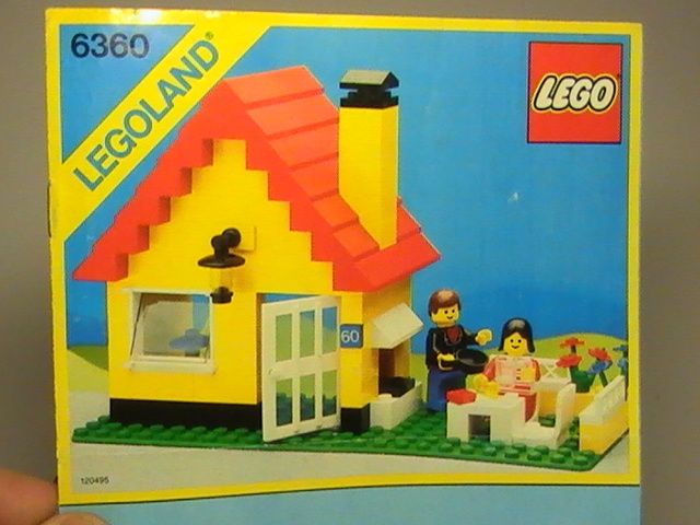 LEGO n° 6360 de 1986 - La maison des vacances. - Le blog de jfamuséetrainHO