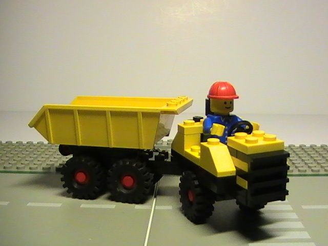 LEGO n°6652 de 1983 - Le dumper TP. - Le blog de jfamuséetrainHO