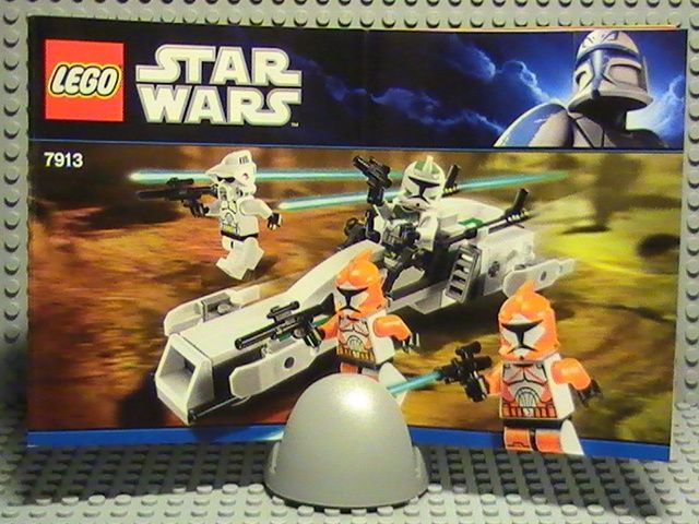 LEGO STAR WARS n° 7913 de 2011 - Clone trooper battle pack. - Le blog ...