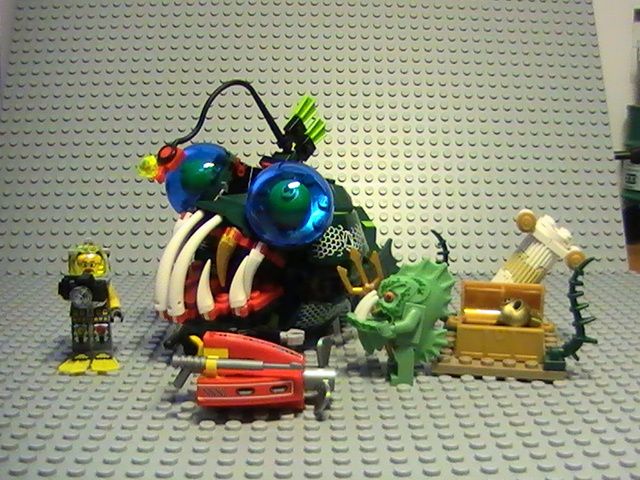 Légo atlantis n° 7978 de 2011 - La créature maléfique. - Le blog de ...