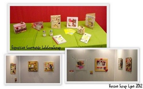 De retour de Version Scrap .... et quelques projets scrap - Le blog de ...