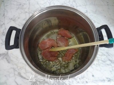 Dwida mit Huhn - Le Monde de Jacey - Tunesische Küche