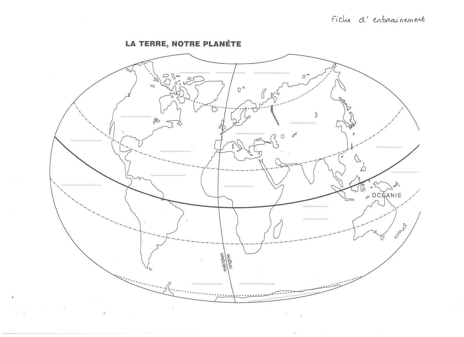 Carte Du Monde Vierge A Imprimer 6eme Images Images