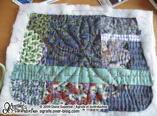 PATCHWORK : Le quilting ou matelassage - Agrafe et fanfreluches