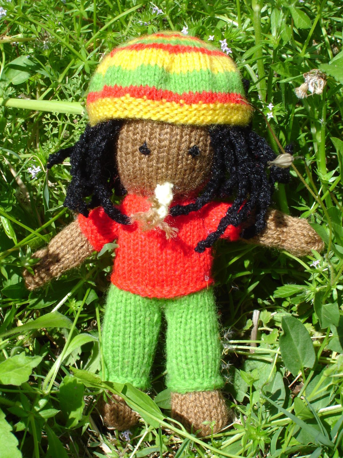 Rasta au tricot DIY modèle tuto gratuit - Fils de Lilou - tricot ...