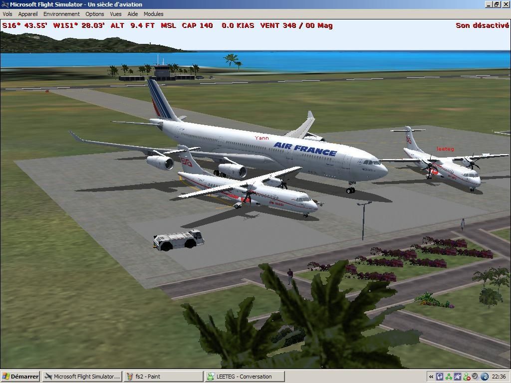 Kelkes TOF d 'FS9 et d'FSX en réseau - COMMUNAUTE FLIGHT SIMULATOR DE ...