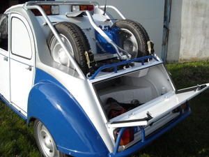 2cv raid réalisation - raid 2cv préparation