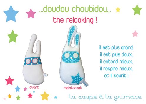 la famille des doudous choubidou - La soupe à la grimace