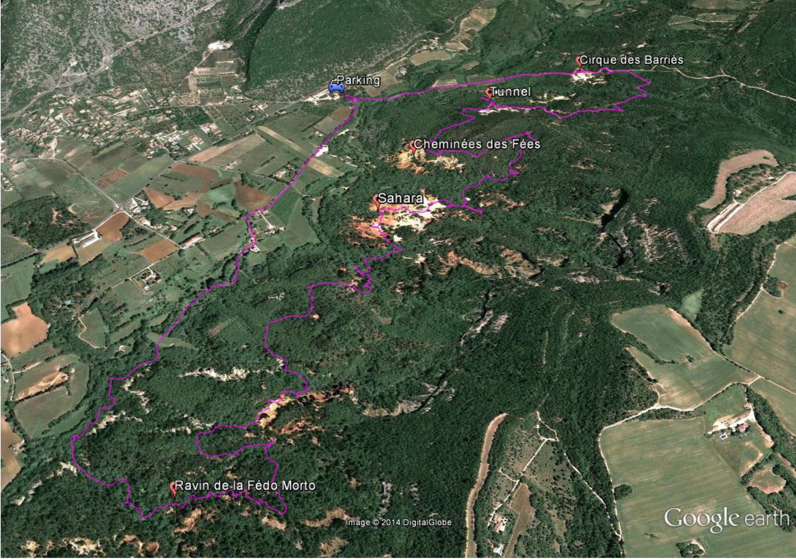 Le Colorado Provençal de Rustrel - Le blog de Alain