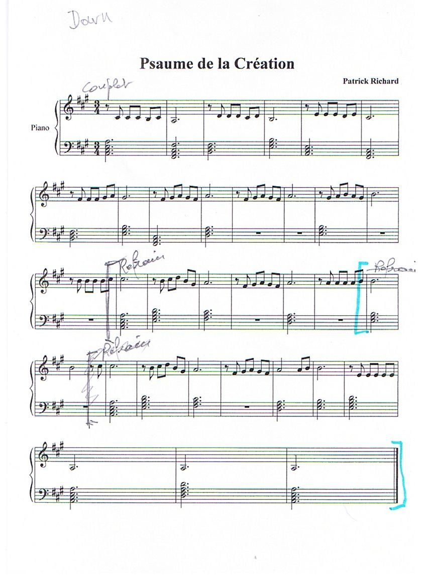 Album - Partitions - Le blog de Miss Dominique