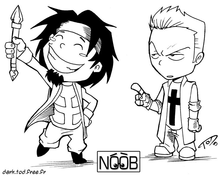 Zoom sur les Fanarts de Tod - Le blog de Noob TV