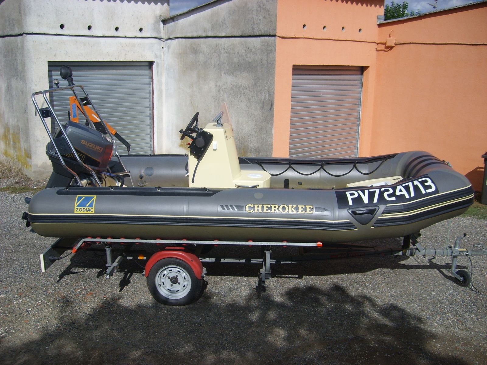 zodiac cherokee 4.50m 50cv suzuki - Le blog de bateaux par bastien