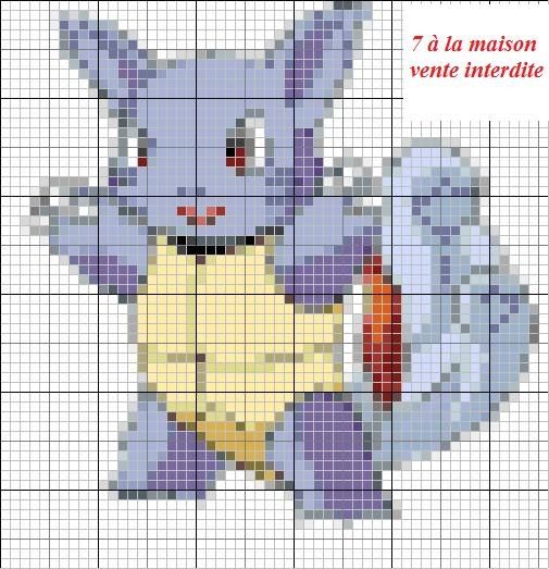 Album - POKEMON - Le blog de 7 à la maison, point de croix, tricot ...