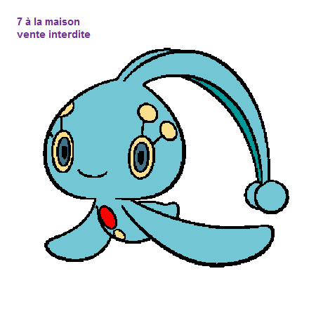 grille gratuite pokemon : manaphy - Le blog de 7 à la maison, point de ...