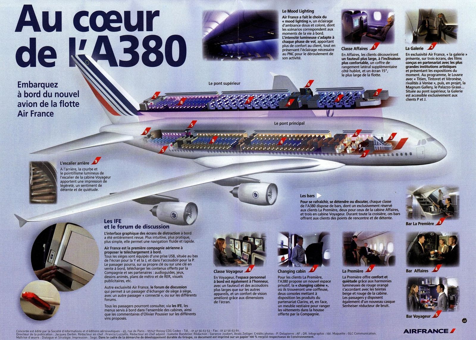 A380 Air France - culture et nature