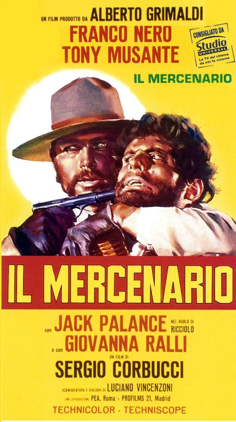 "EL MERCENARIO" (1968) - Le blog du West (l'Ouest, le vrai !)