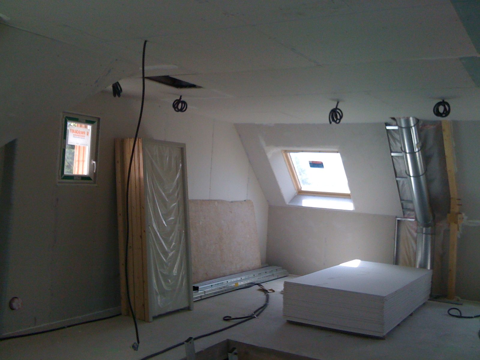 BA13 posées au rez-de-chaussée - Le blog de David et Emilie