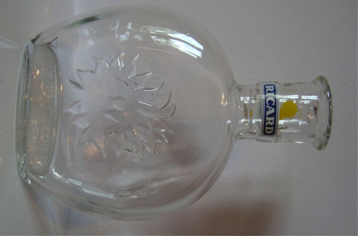 RICARD : carafe à eau en verre "logo Soleil" 1 L. - RICARD : le blog de ...