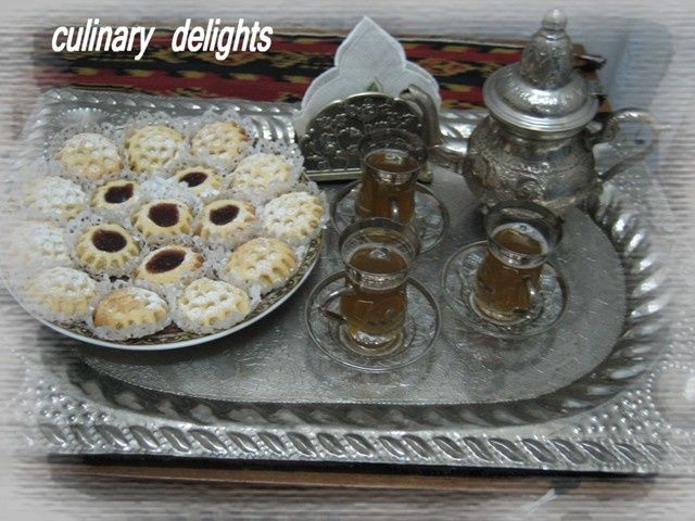 halwat chahda , warda et doigts de kaak - Culinary Delights