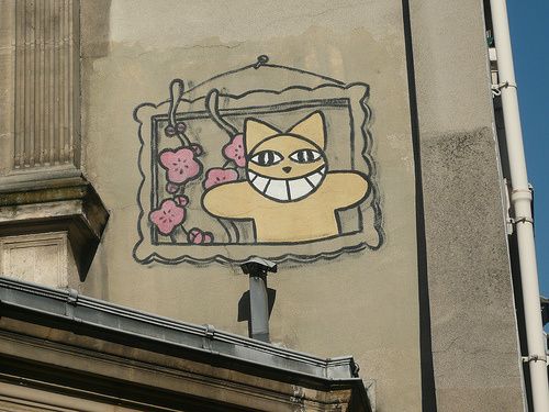 ART de rue-Graffitis-Chat - Le blog de EasyDoor