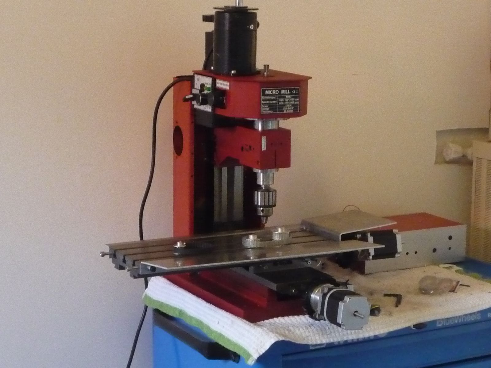 Modif d'une SIEG X1 en KX1 CNC - fabrication moteur model engine