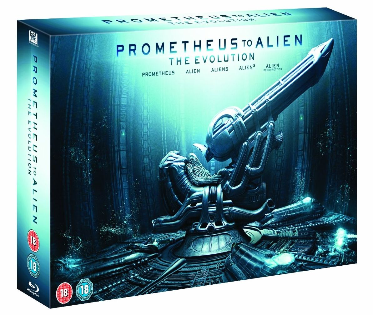 Prometheus en coffret 9blu-ray collector édition limitée