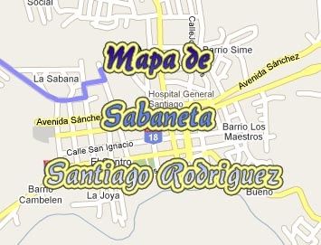 MAPA DE SAN IGNACIO DE SABANETA. - EL SUPER LIMA