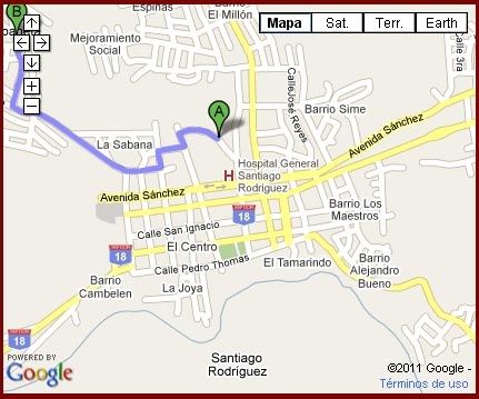 MAPA DE SAN IGNACIO DE SABANETA. - EL SUPER LIMA