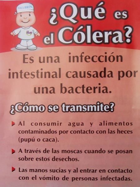 ¿QUE ES EL CÓLERA? - EL SUPER LIMA