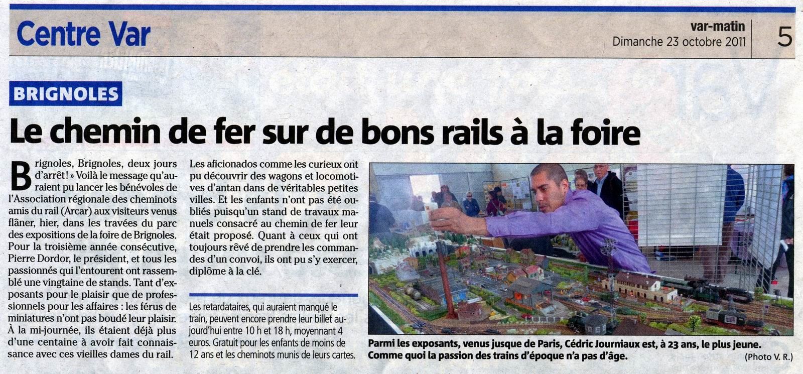 Album - Salon du train Brignoles 2011 - HO - Miniature