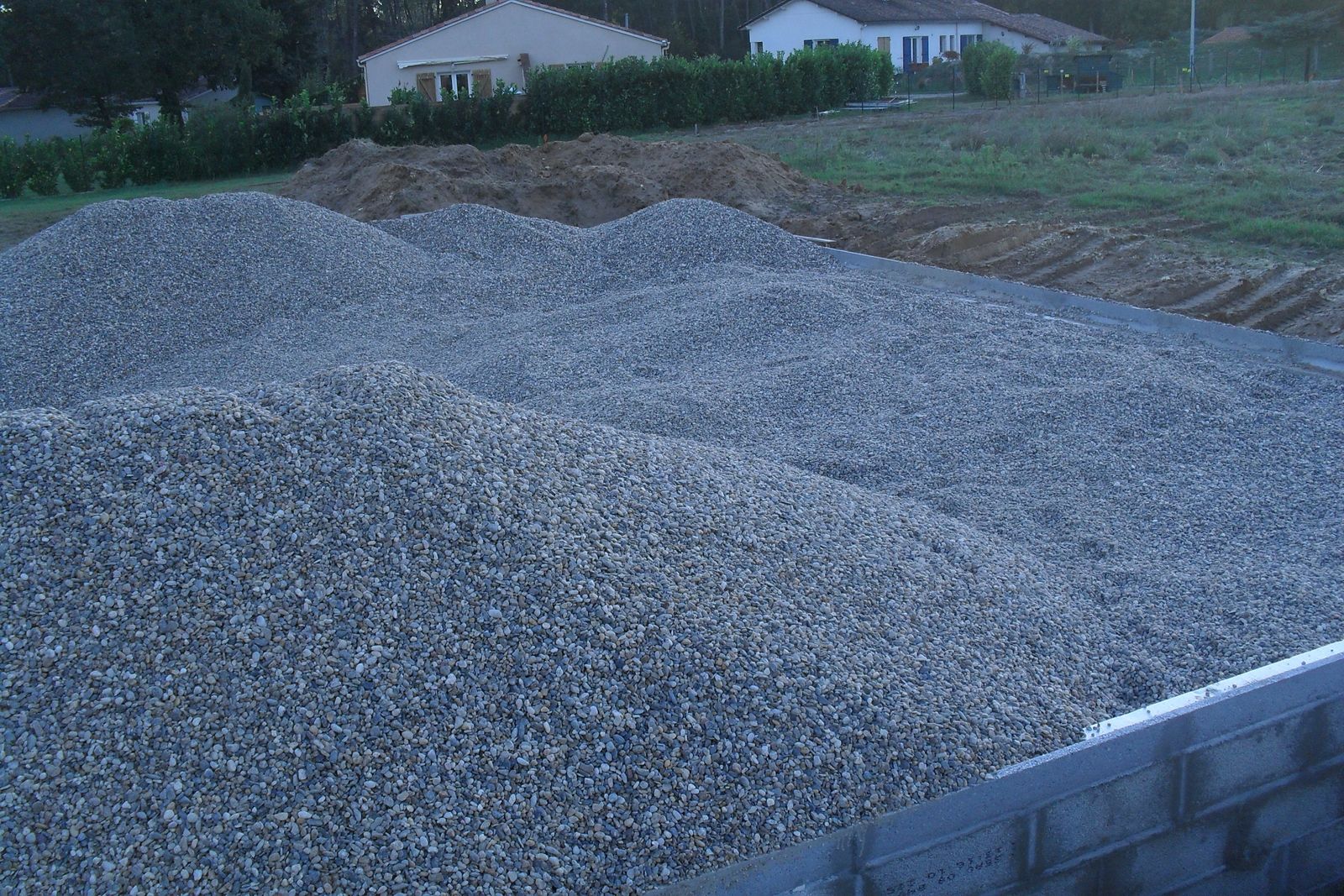 Album - DALLE-EN-TERRE-PLEIN - LA MAISON BOIS DE MICHEL ET PATRICIA