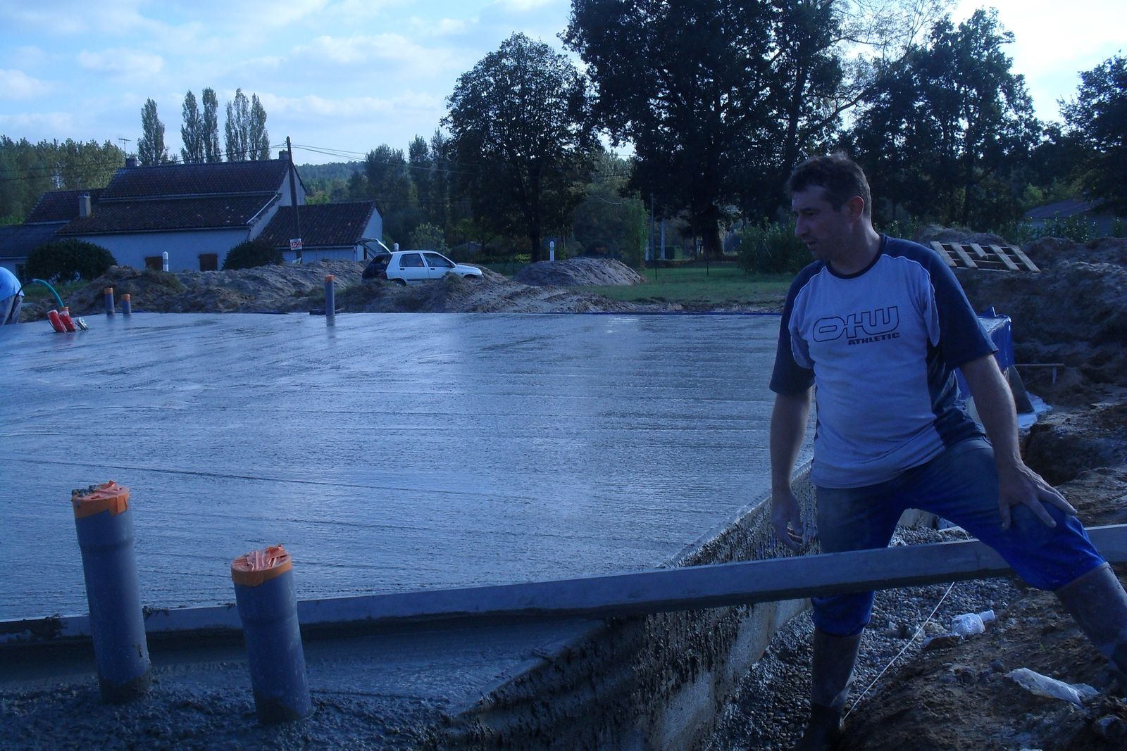 Album - DALLE-EN-TERRE-PLEIN - LA MAISON BOIS DE MICHEL ET PATRICIA