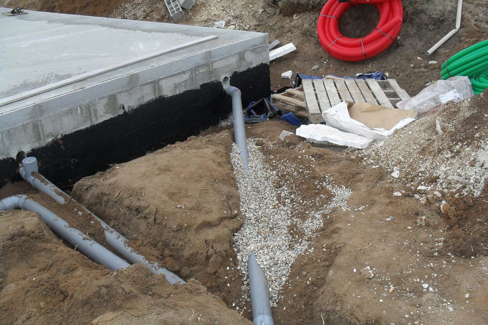 Album - DALLE-EN-TERRE-PLEIN - LA MAISON BOIS DE MICHEL ET PATRICIA