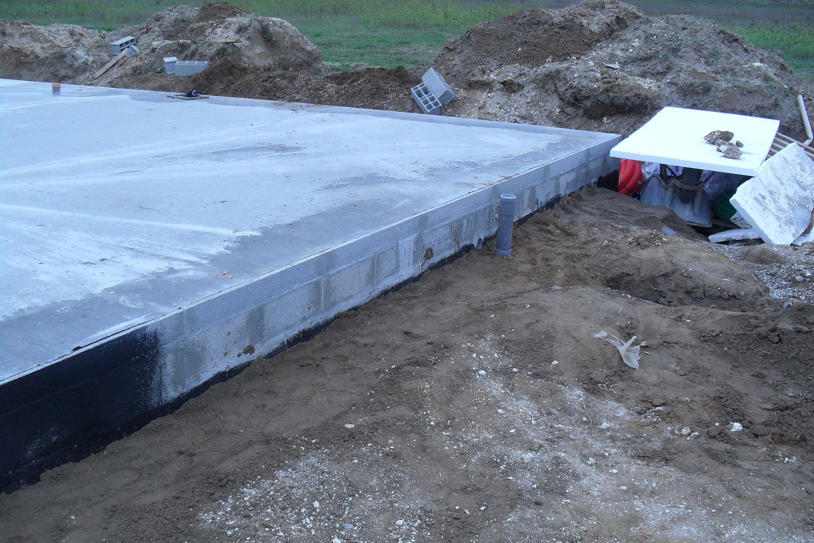 Album - DALLE-EN-TERRE-PLEIN - LA MAISON BOIS DE MICHEL ET PATRICIA