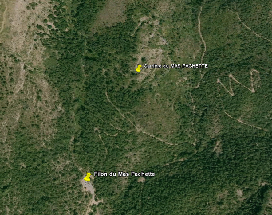 LA FLUORINE DU MAS PACHETTE -66- - LE BLOG DES PASSIONNES DE MINERAUX