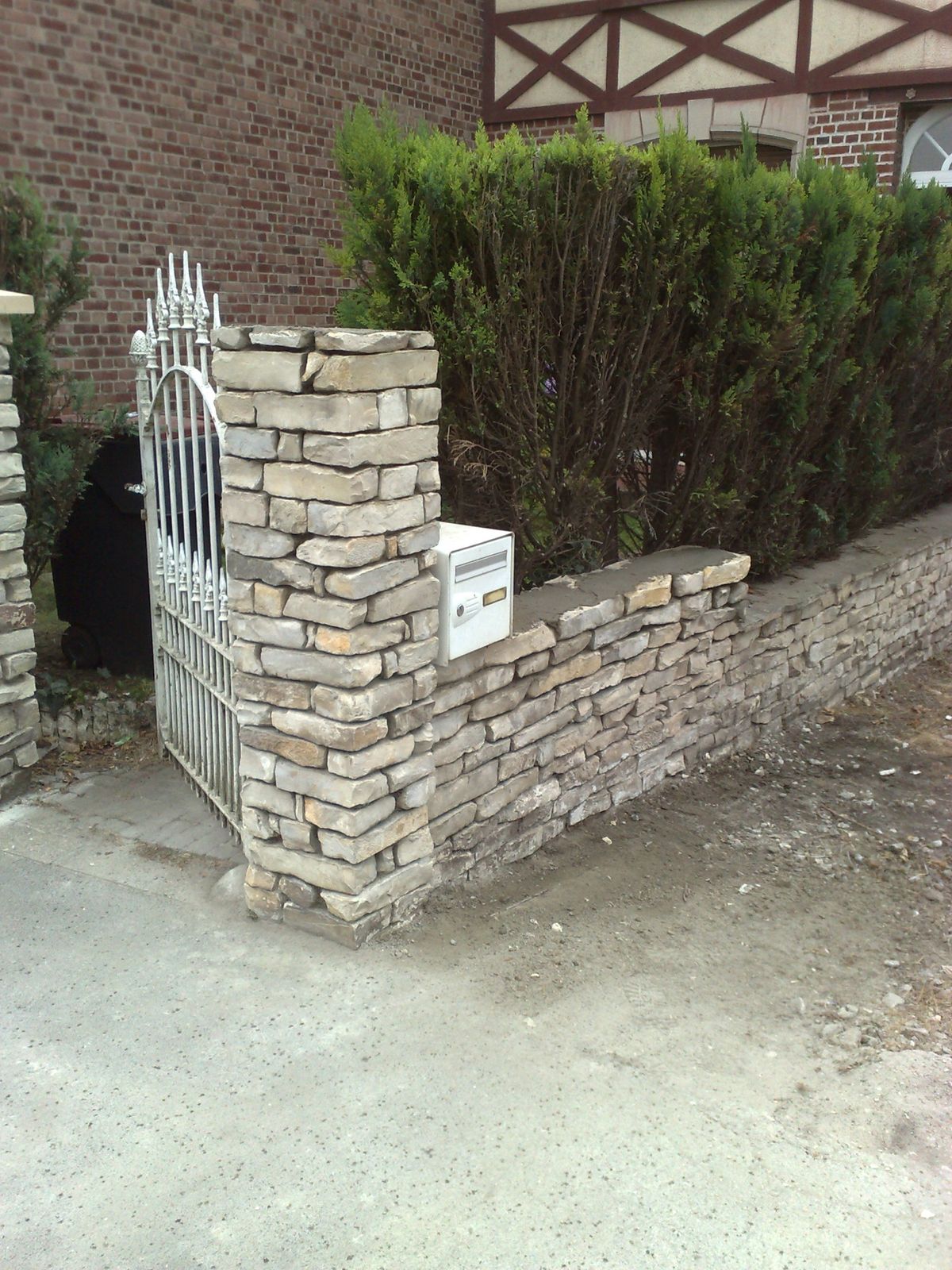 remise en etat pilasse en pierre - Le blog de ds maçonnerie et rénovation