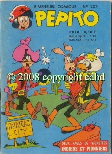Arrivée des bds Pépito ! - Bandes dessinées disparues - cdbd