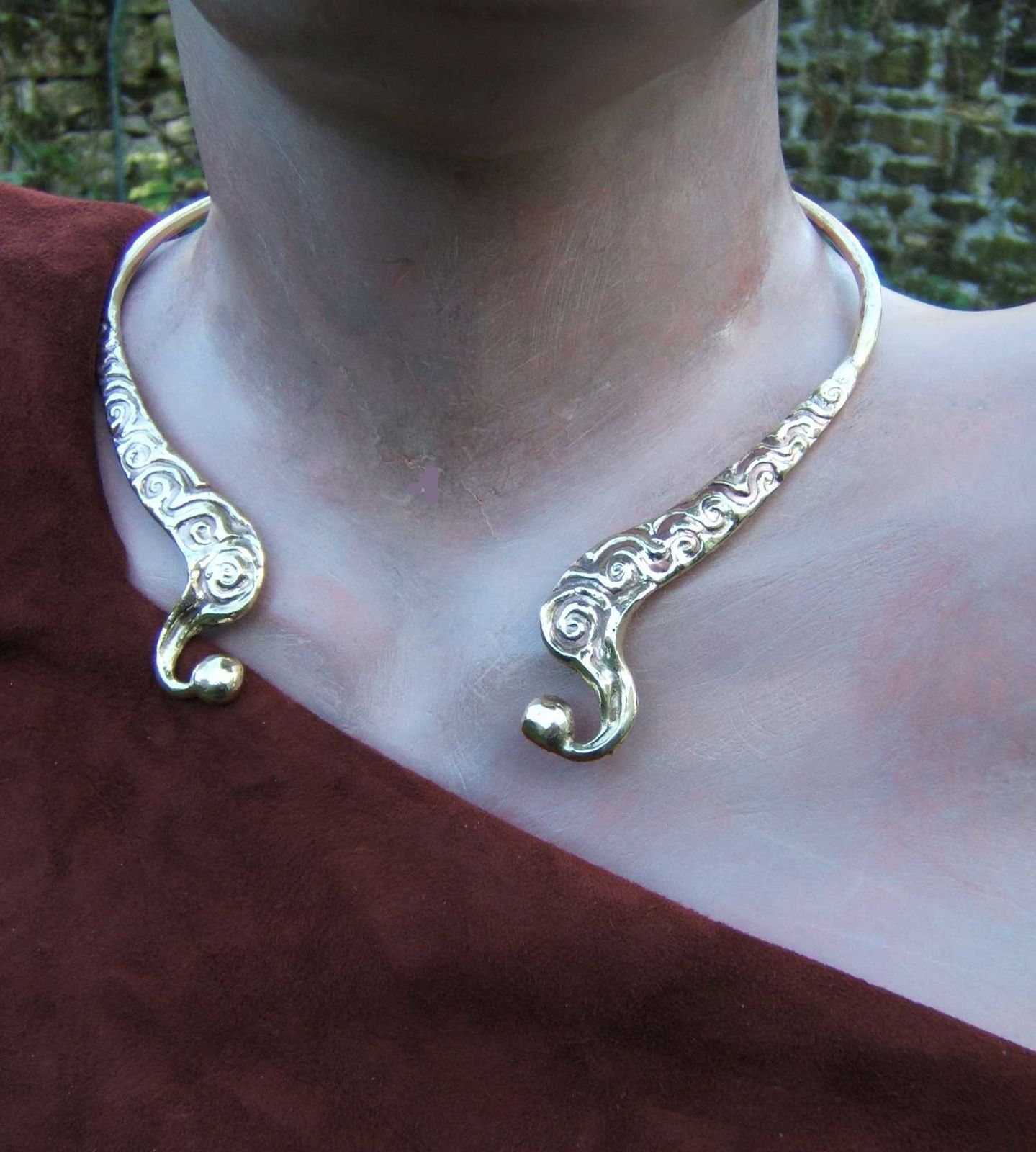 Torques..gauloises ou celtiques - Bijoux Catherine Mercier