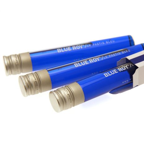 Blue Roy, Le Pastis Bleu en tube by WineSide - vin en tube WineSide