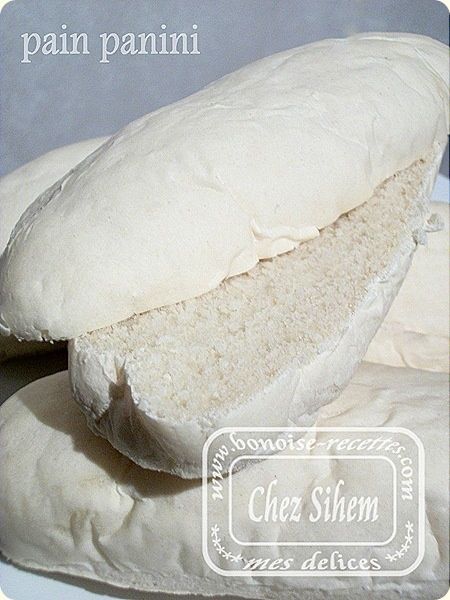 Recette de pain panini