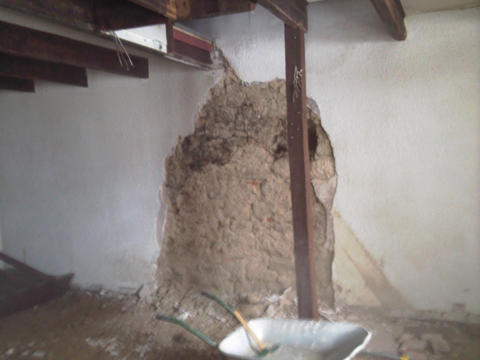 J'ai commencer a faire tomber le mur entre le séjour salon. - Le blog ...