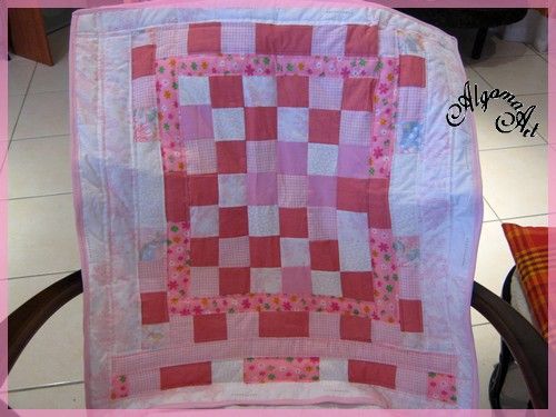 Couverture pour bébé en patchwork - Le blog de Marlyse