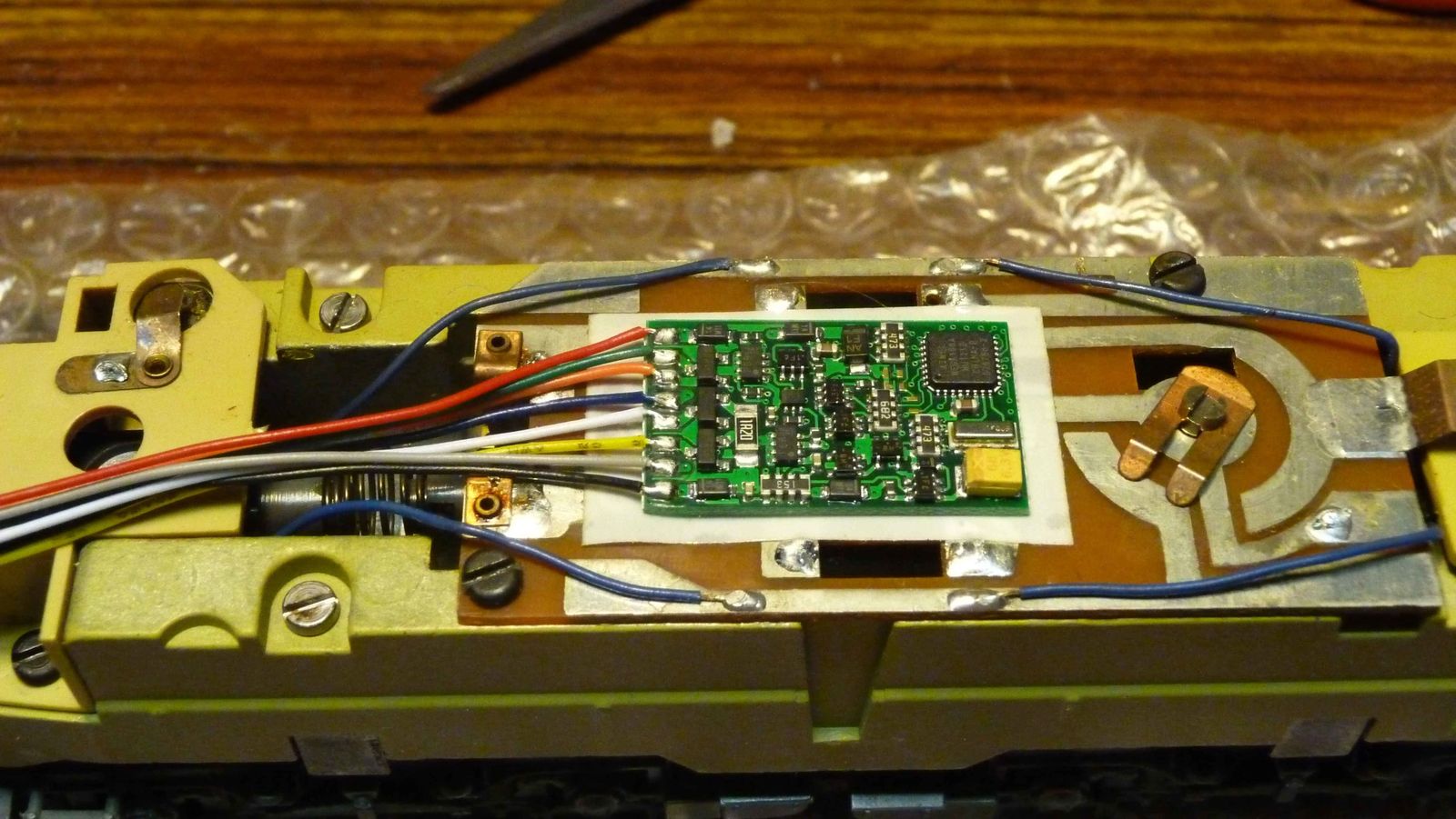 Digitalisation de la BB 8251 ROCO - ROMILLY-TRAINS