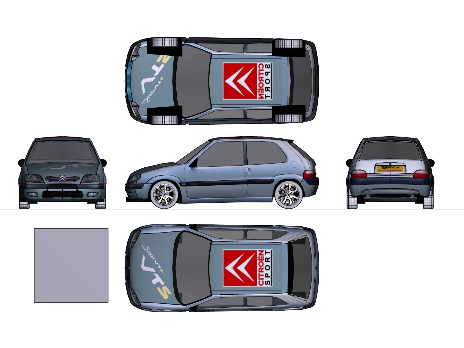 Pack textures Citroen Saxo - Le blog de soissonline