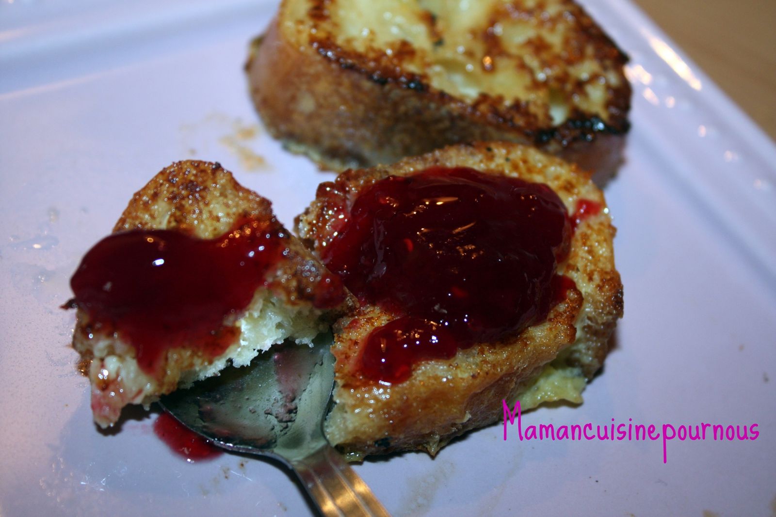 Pain perdu... mais pas pour tout le monde!!!! - Maman cuisine pour nous