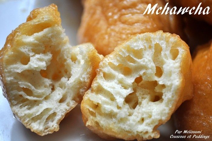Mchawcha, M'chaoucha, Mchoucha en Beignets مشوشة - Couscous et Puddings