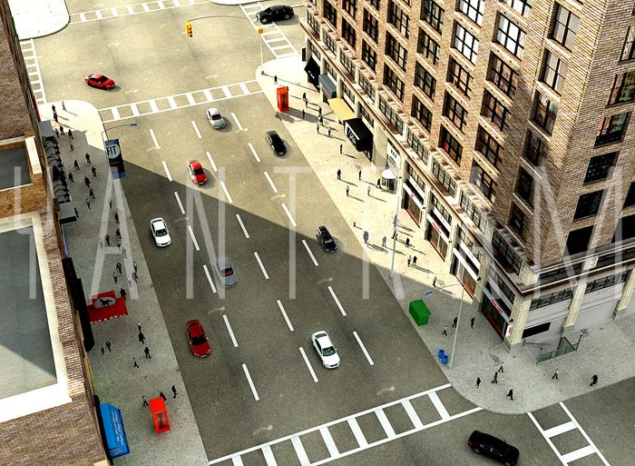 What is 3D fly through, Bird eye view, Aerial view?? - 3D Façade ...